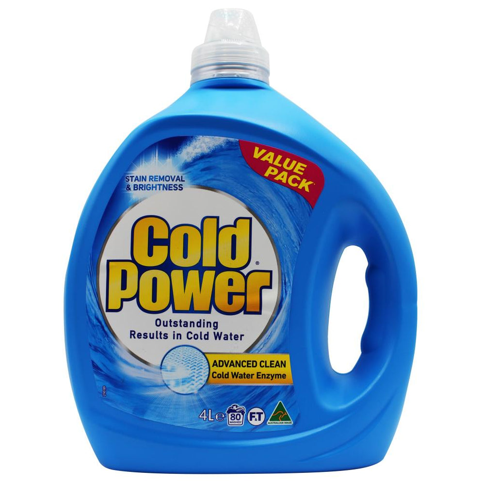 Cold Power Bulk 4 Litre Laundry Liquid Value Pack — Super Savvy Savings