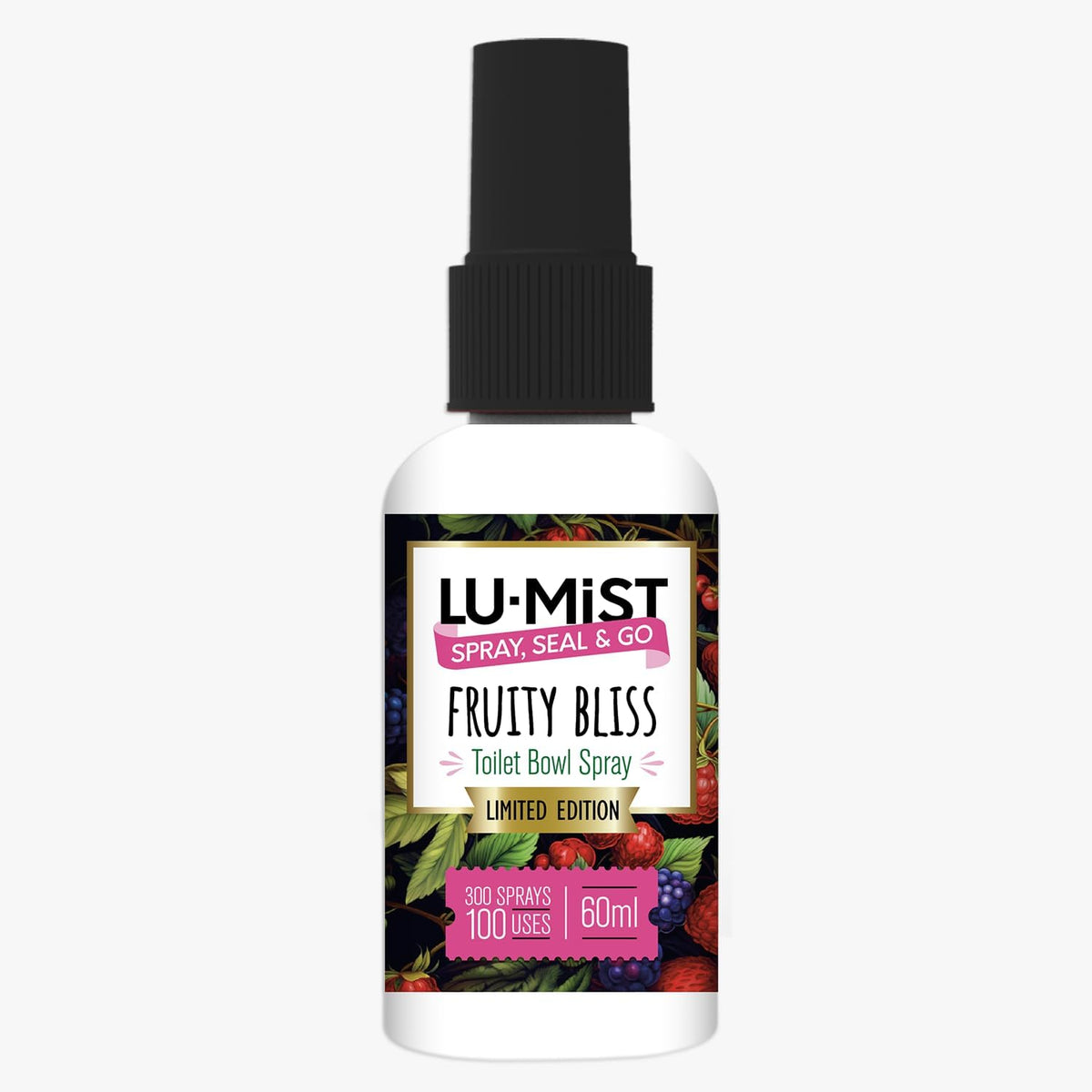 LU-Mist Limited Edition Toilet Bowl Spray 60ml - Fruity Bliss — Super Savvy Savings