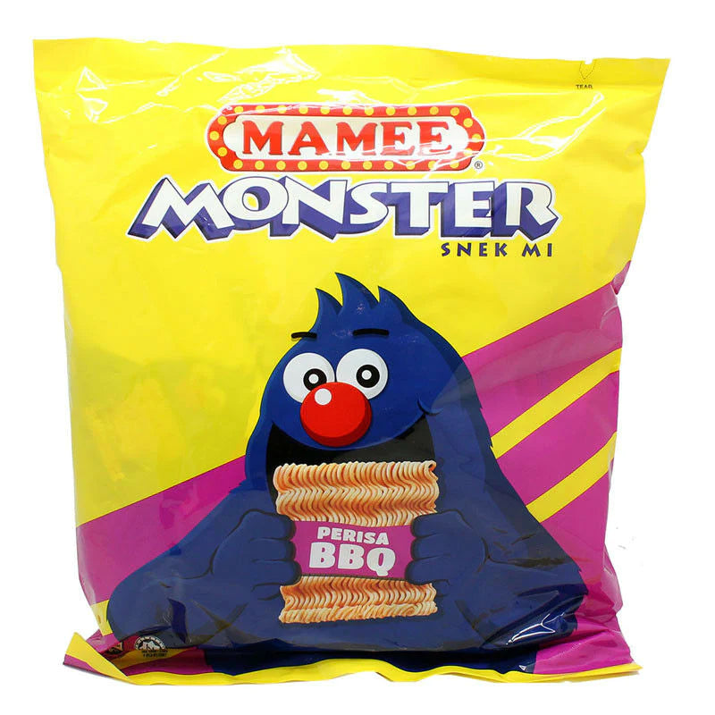 Mamee Monster Noodle Snack BBQ Flavour 8 pack — Super Savvy Savings