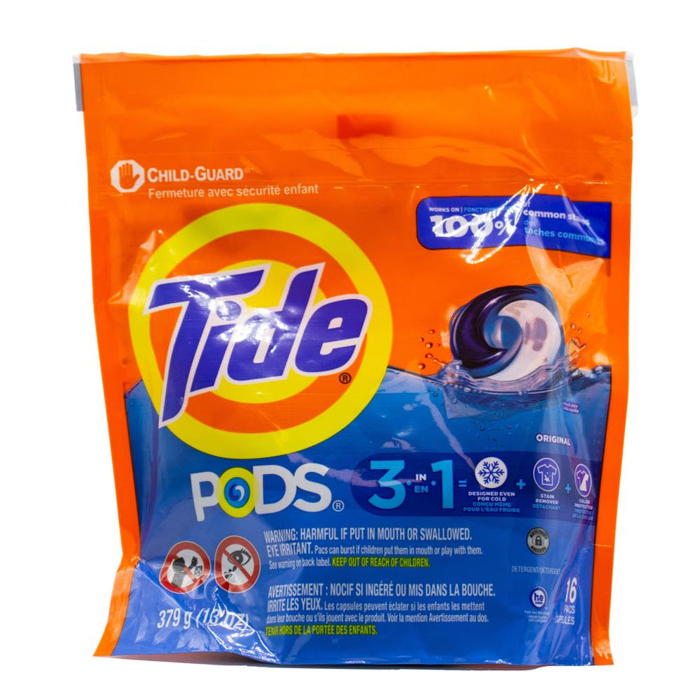 Tide Laundry 3 In 1 Capsule Pods Original 16PK — Super Savvy Savings