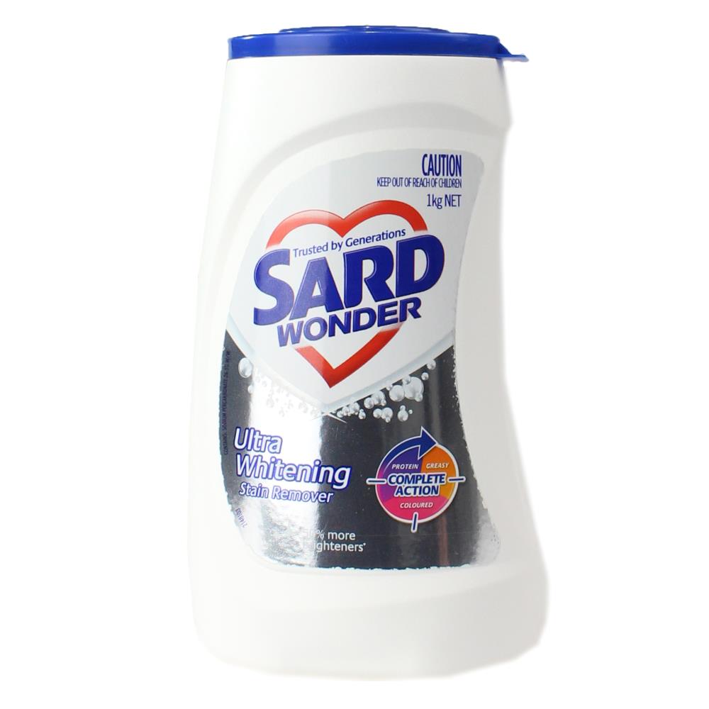 Sard Wonder Stain Remover Powder 1kg Ultra Whitening — Super Savvy Savings